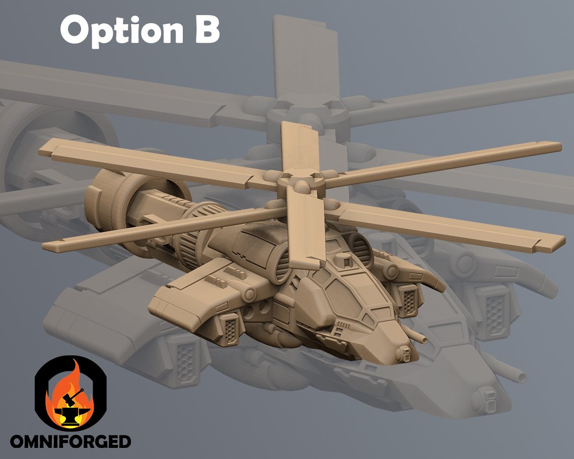 Warrior VTOL Helicopter – Omniforged