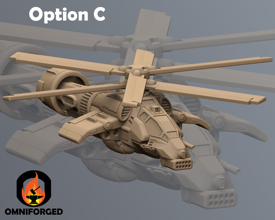 Warrior VTOL Helicopter – Omniforged