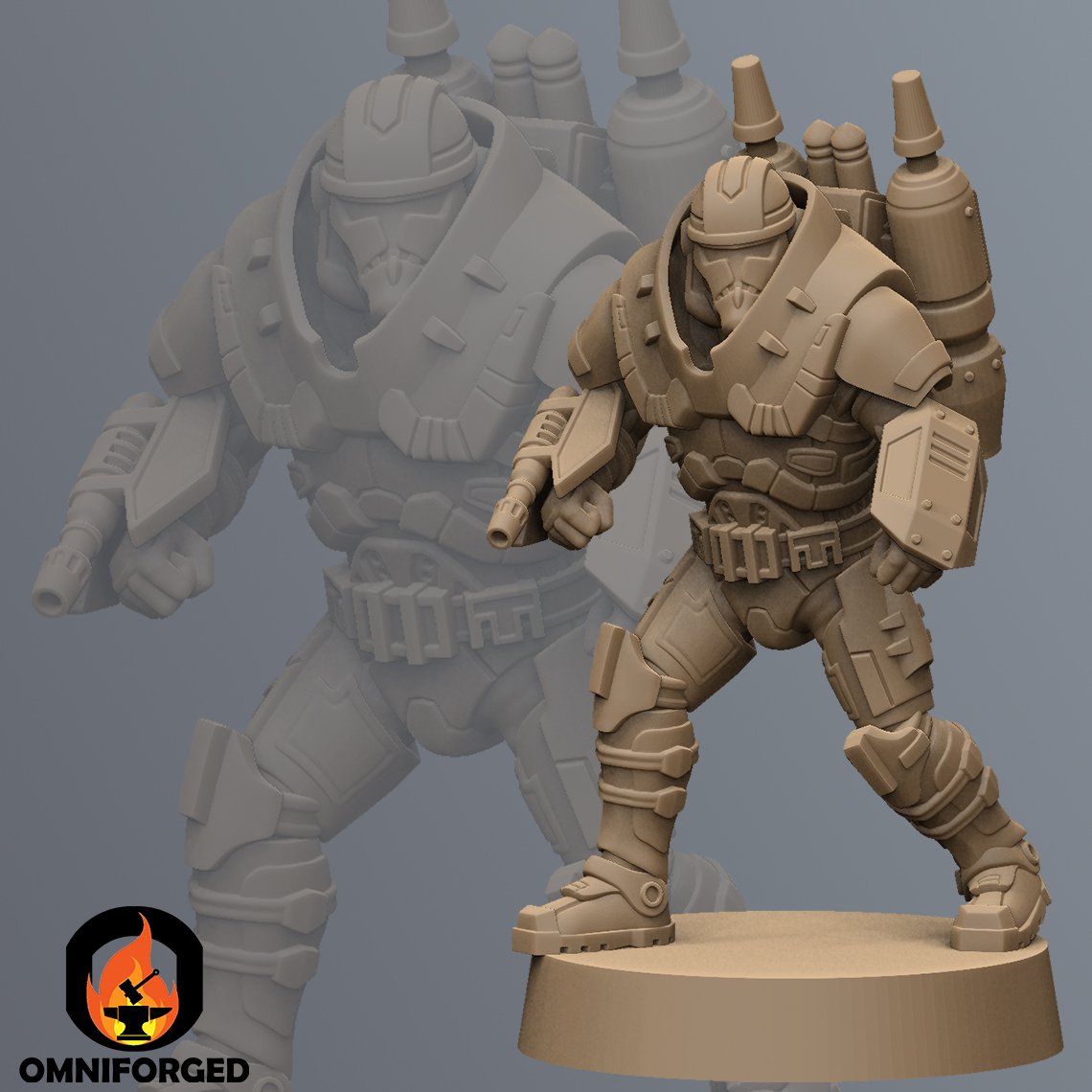 Clone Blaze Trooper B – Omniforged