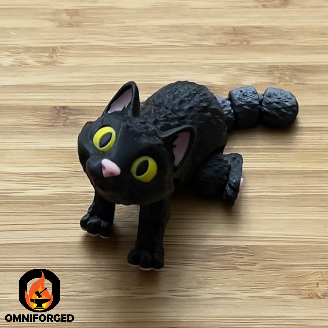 Mini Slit Eye Cat Black/Yellow – Omniforged