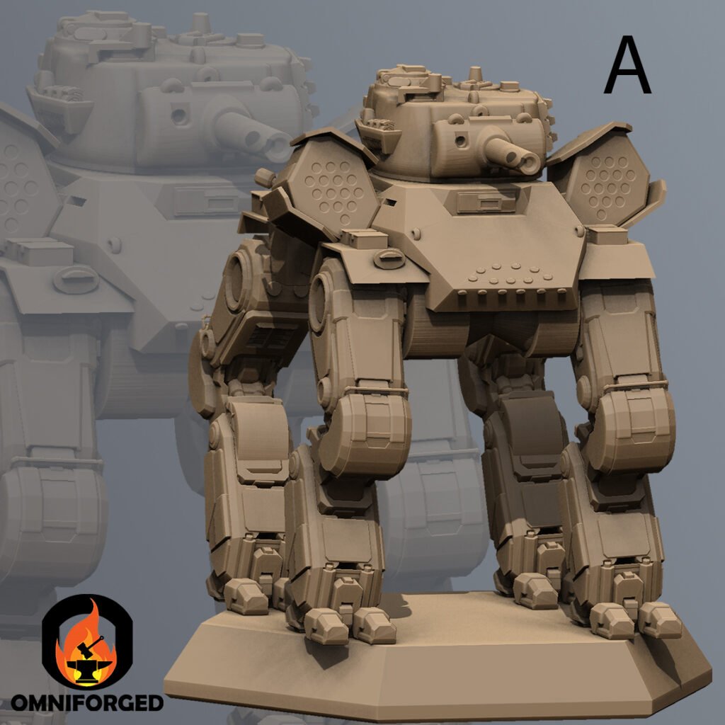 Goliath Four Legged Mech – Omniforged