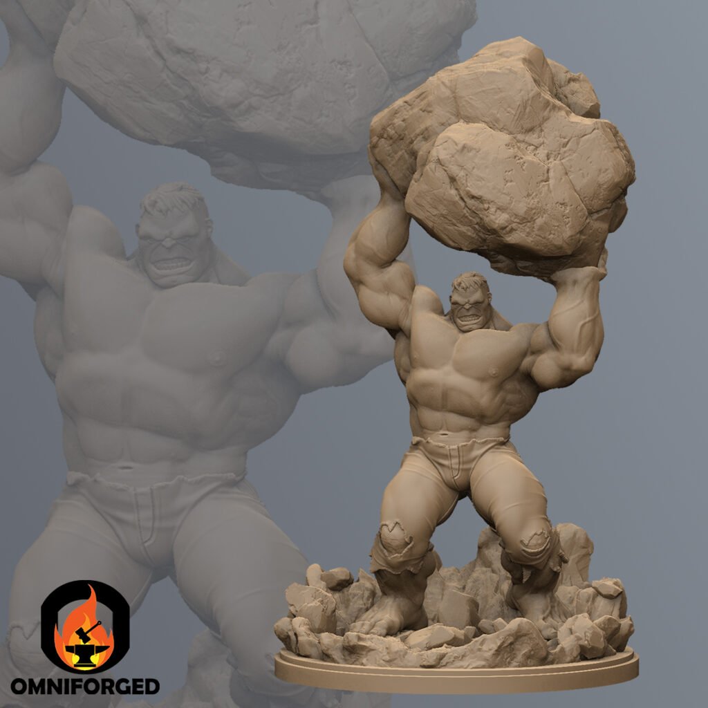 Hulk Throwing Rubble – Omniforged