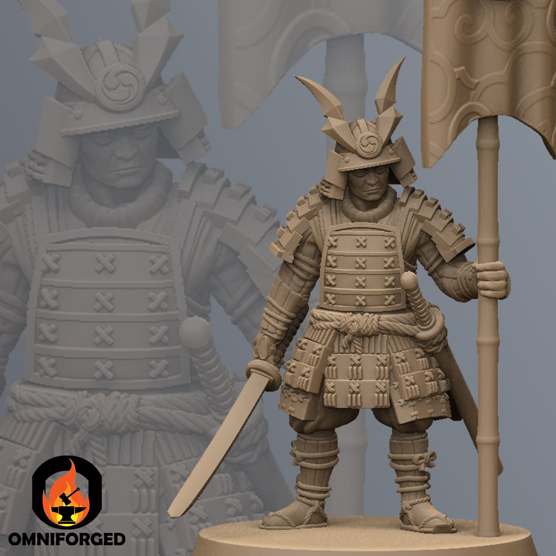 Samurai Command Group – Bannerman – Omniforged